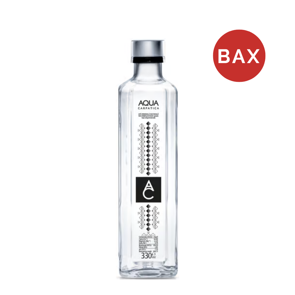 Apa minerala naturala plata, Aqua Carpatica Bax 12X0.33L - Comanda ...
